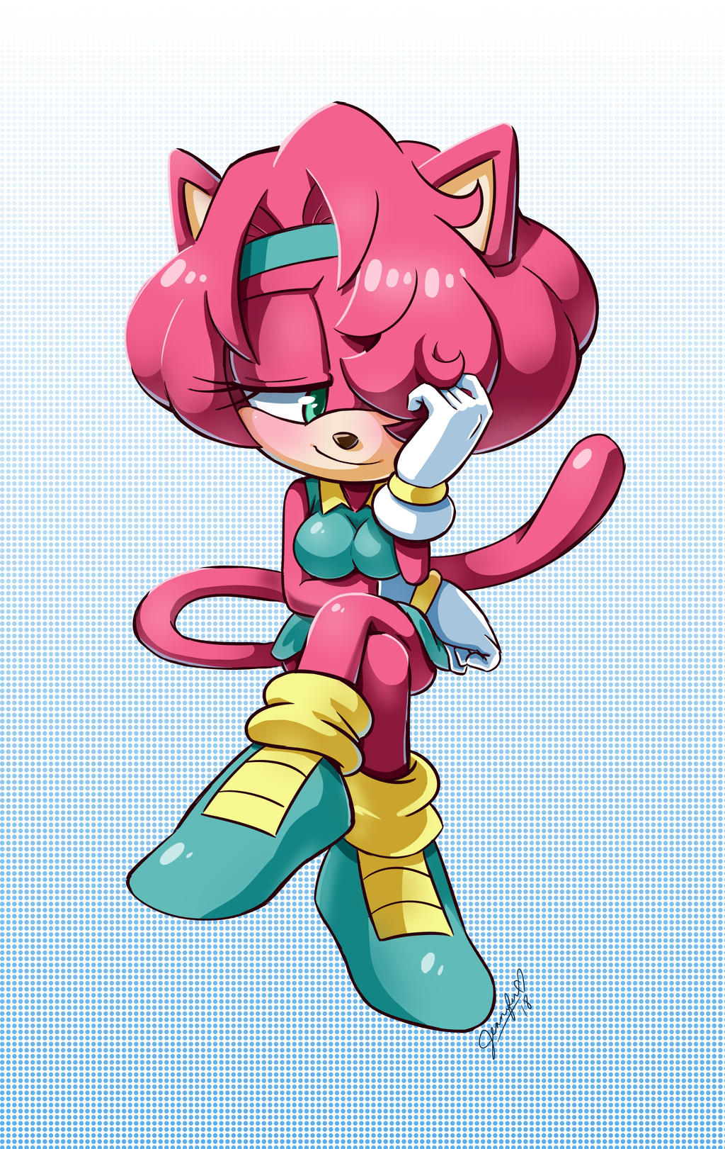 Sittin Pretty By Chibi Jen Hen On Deviantart