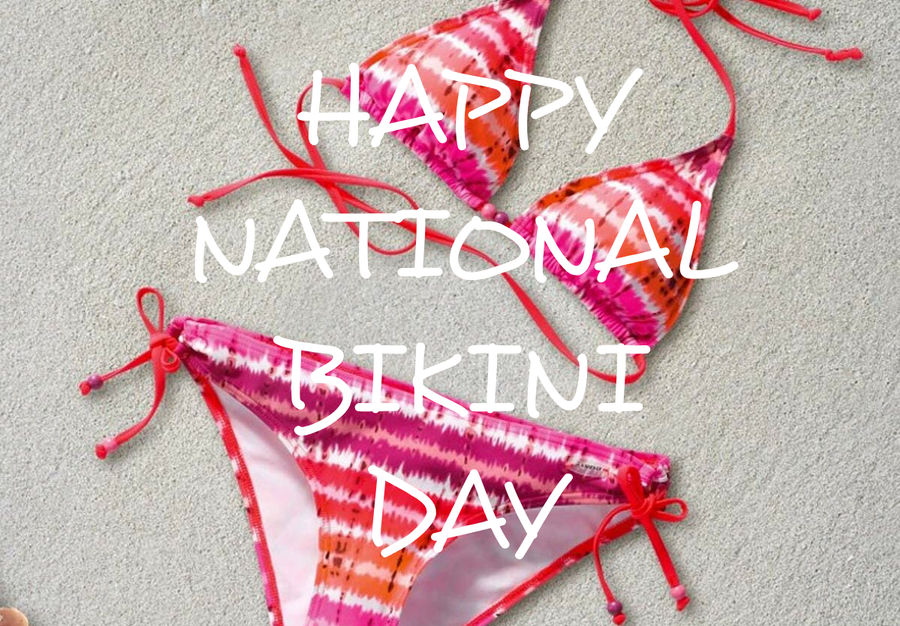 Happy National Bikini Day By Ninjashadow X On Deviantart