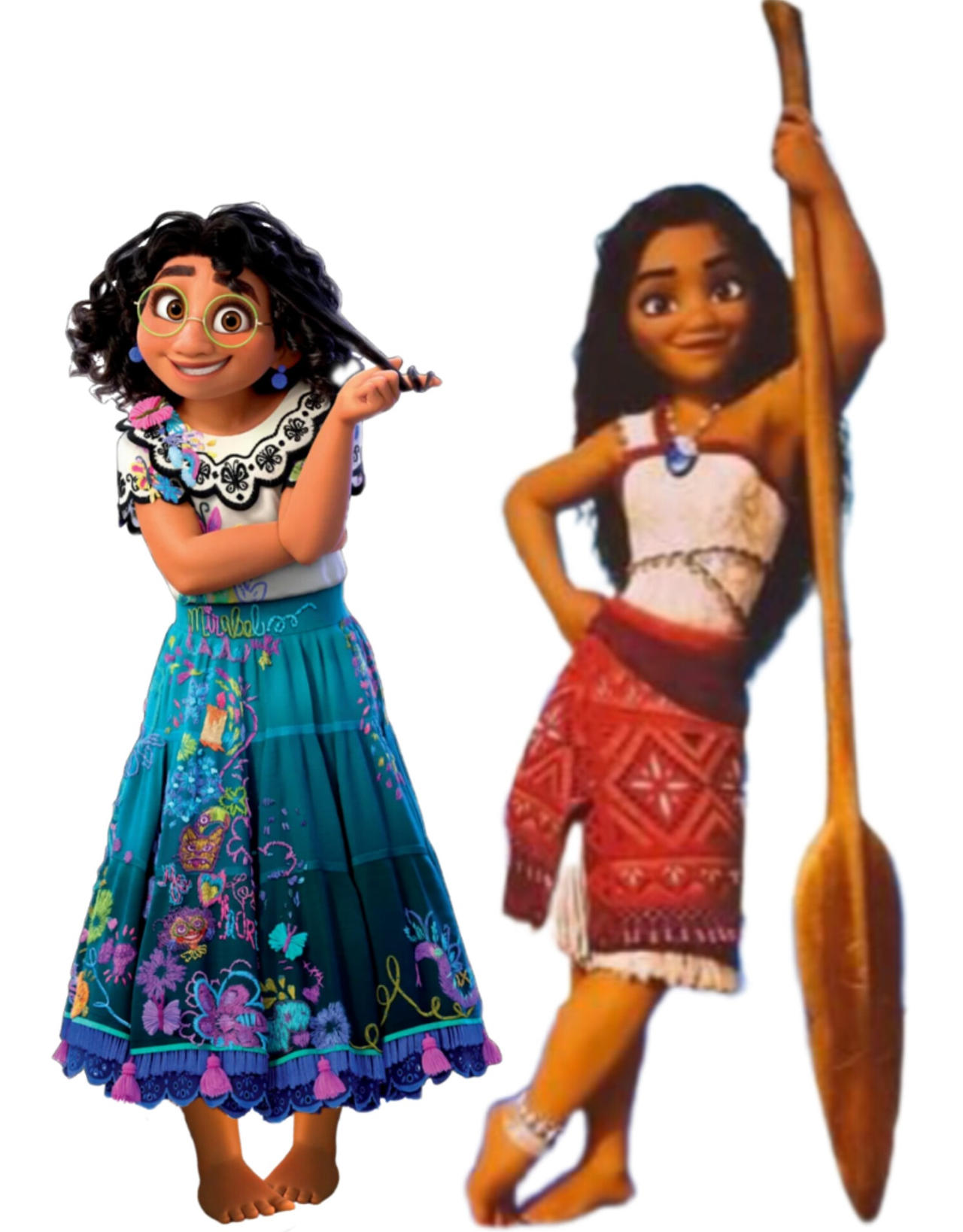 Moana And Mirabel By Alexandertsoodle On Deviantart