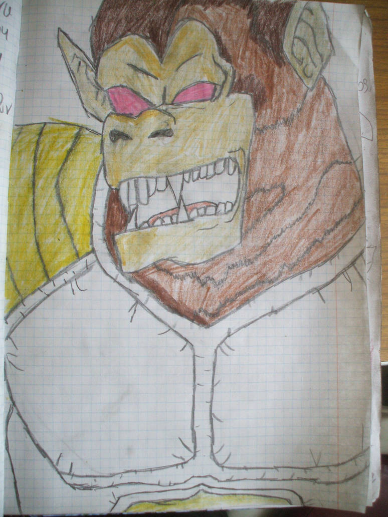 Oozaru Form By Bladeriver On Deviantart