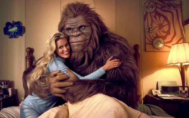 A 1990s Lady And Bigfoot In Bed By JohnHugh20 On DeviantArt a-1990s-lady-and-bigfoot-in-bed-by-johnhugh20-on-deviantart