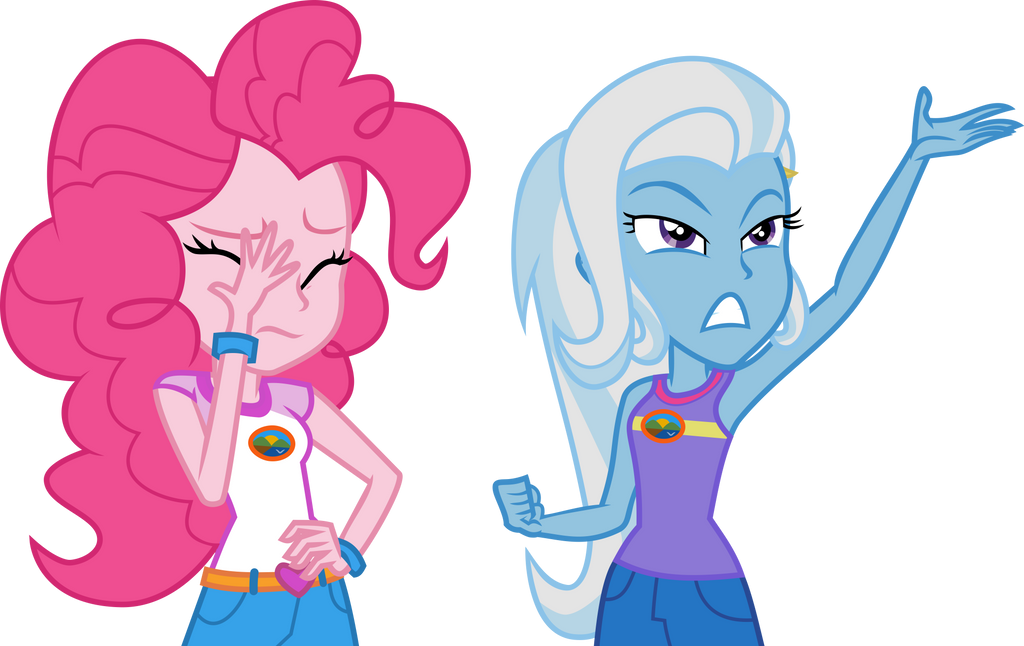Trixie And Pinkie By Limedazzle On Deviantart
