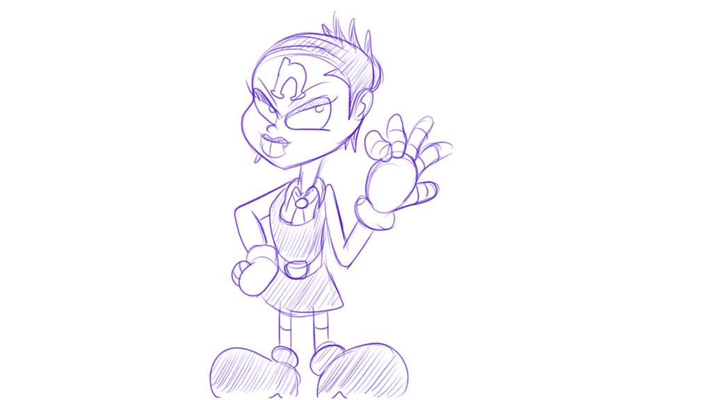 COM Nina cortex sketch by Robot001 on DeviantArt COM Nina cortex sketch by Robot001 on DeviantArt