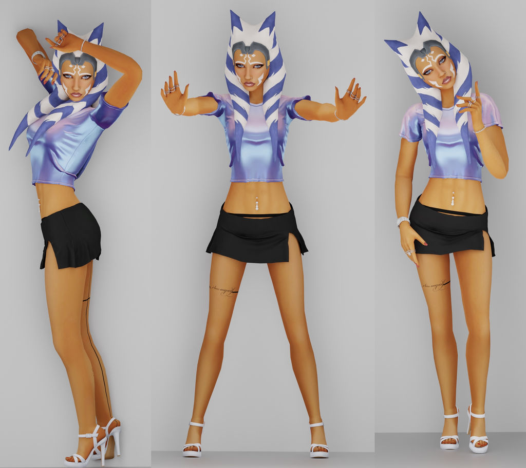 Sims Render Ahsoka Makeover 3 By Jairyn On Deviantart