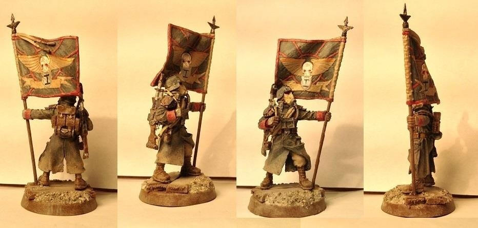 Death korps of Krieg Platoon Standard Bearer by Usafkid94 on DeviantArt Death korps of Krieg Platoon Standard Bearer by Usafkid94 on DeviantArt