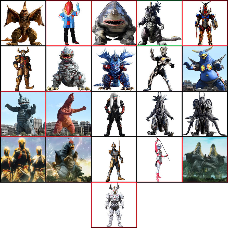 Ultraman Trigger Kaiju/Alien List by Randoman92 on DeviantArt Ultraman Trigger Kaiju/Alien List by Randoman92 on DeviantArt