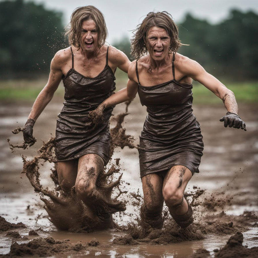 Muddy Satin Fight 3 By Satin567875 On Deviantart