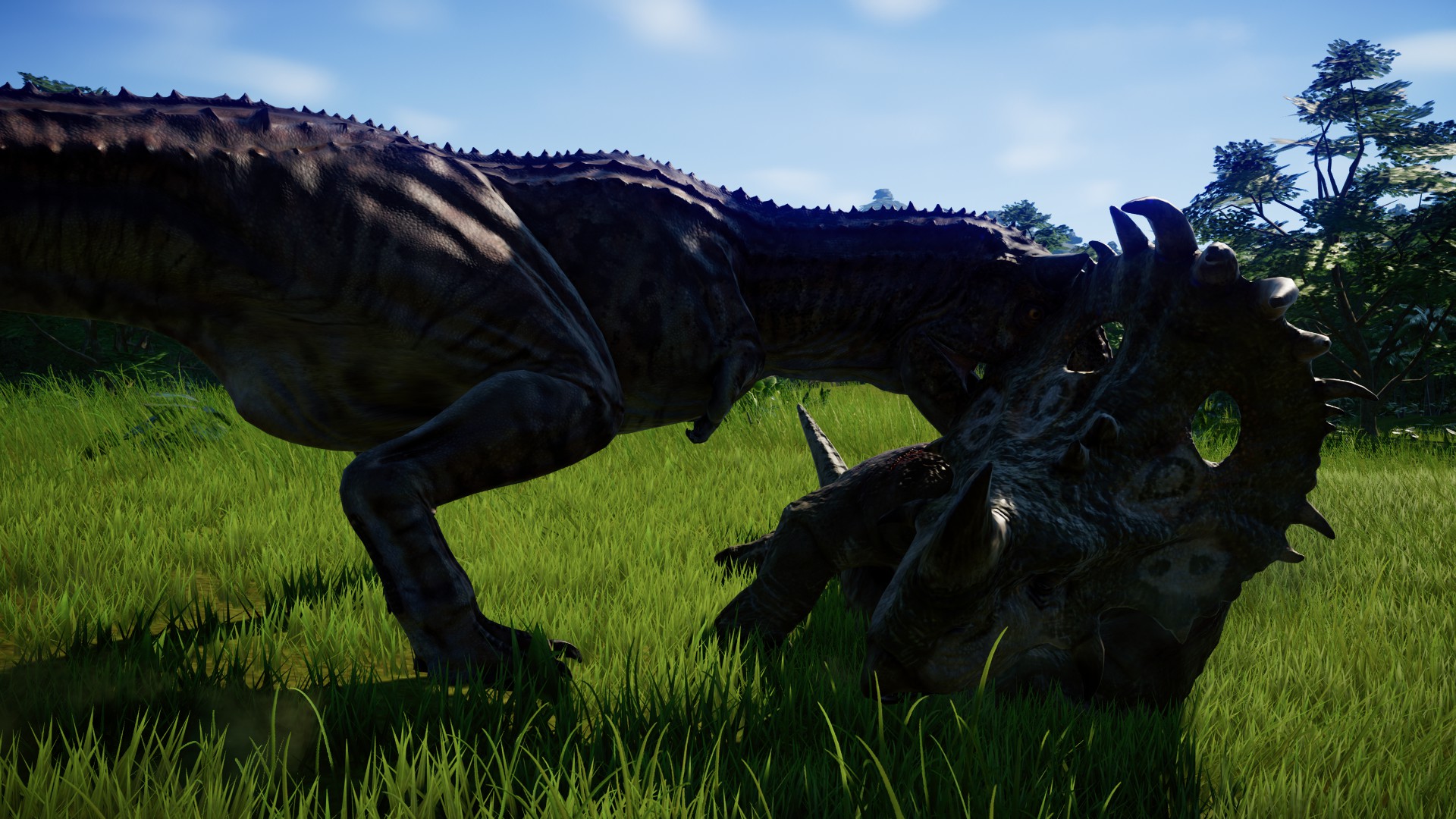 Jurassic World Evolution Carno Vs Sino 08 By Kanshinx3 On Deviantart