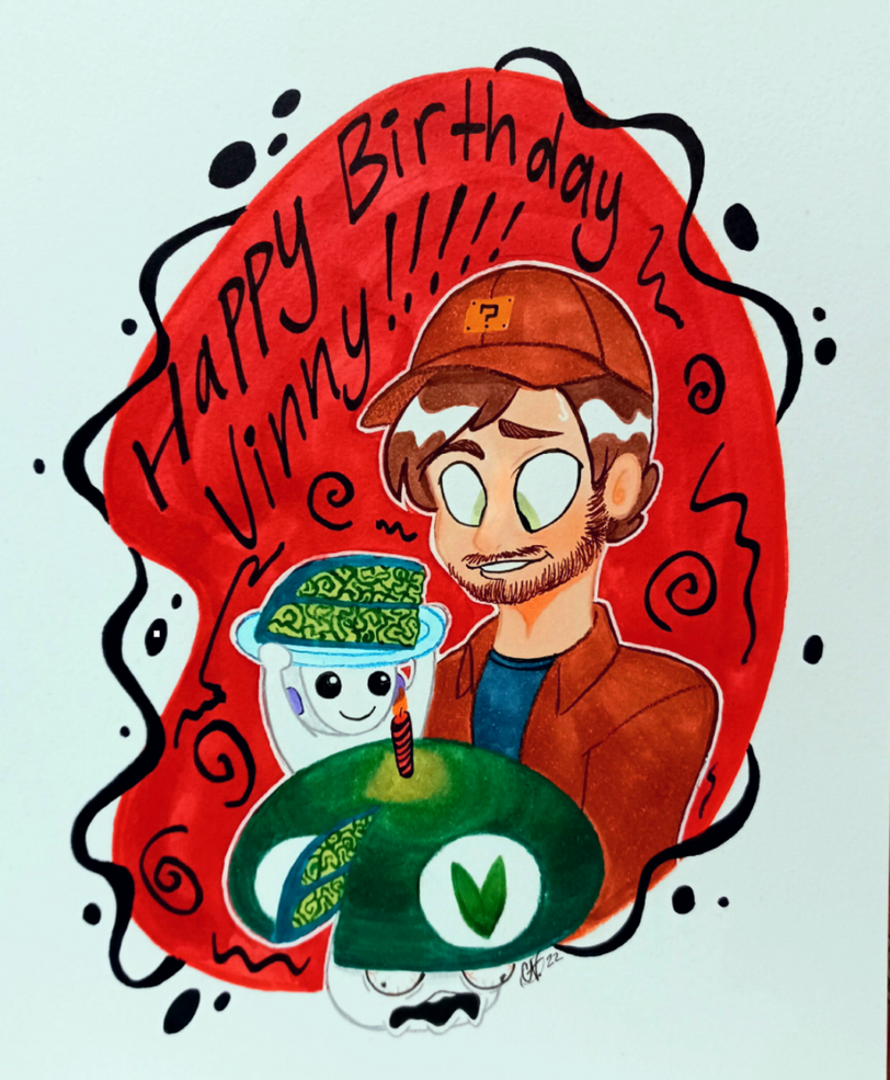 Happy Birthday Vinny By Venakava On Deviantart