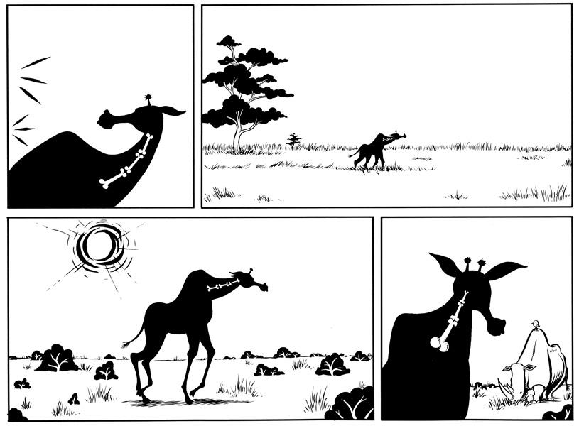 giraffe comic page 3 by mattious on DeviantArt
