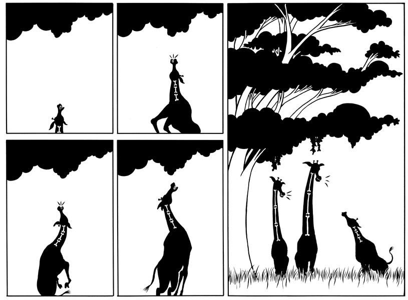 giraffe comic page 2 by mattious on DeviantArt