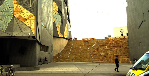 Federation Square by Jella-bella on DeviantArt