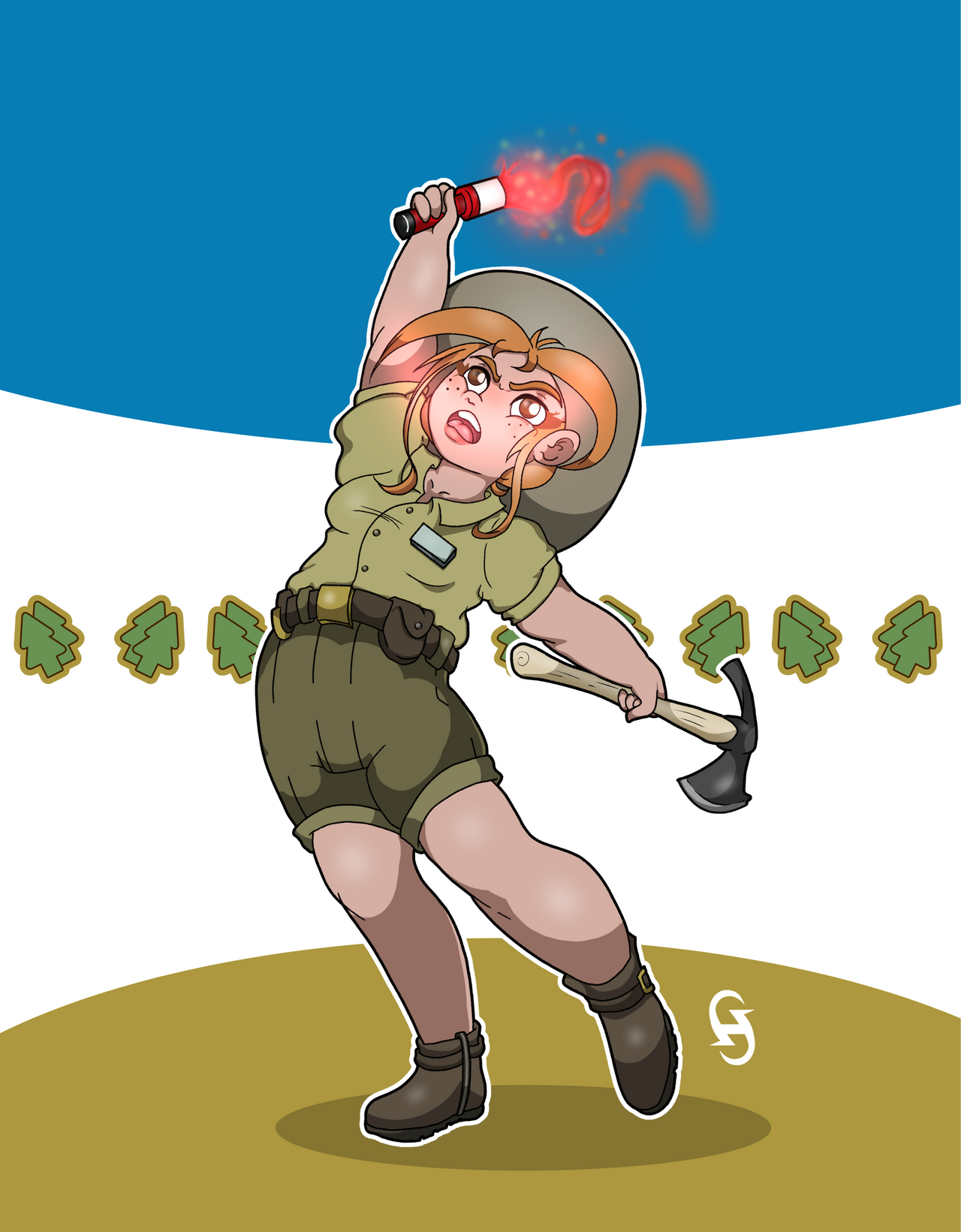 We Bare Bears Ranger Tabes By Numbsoul On Deviantart