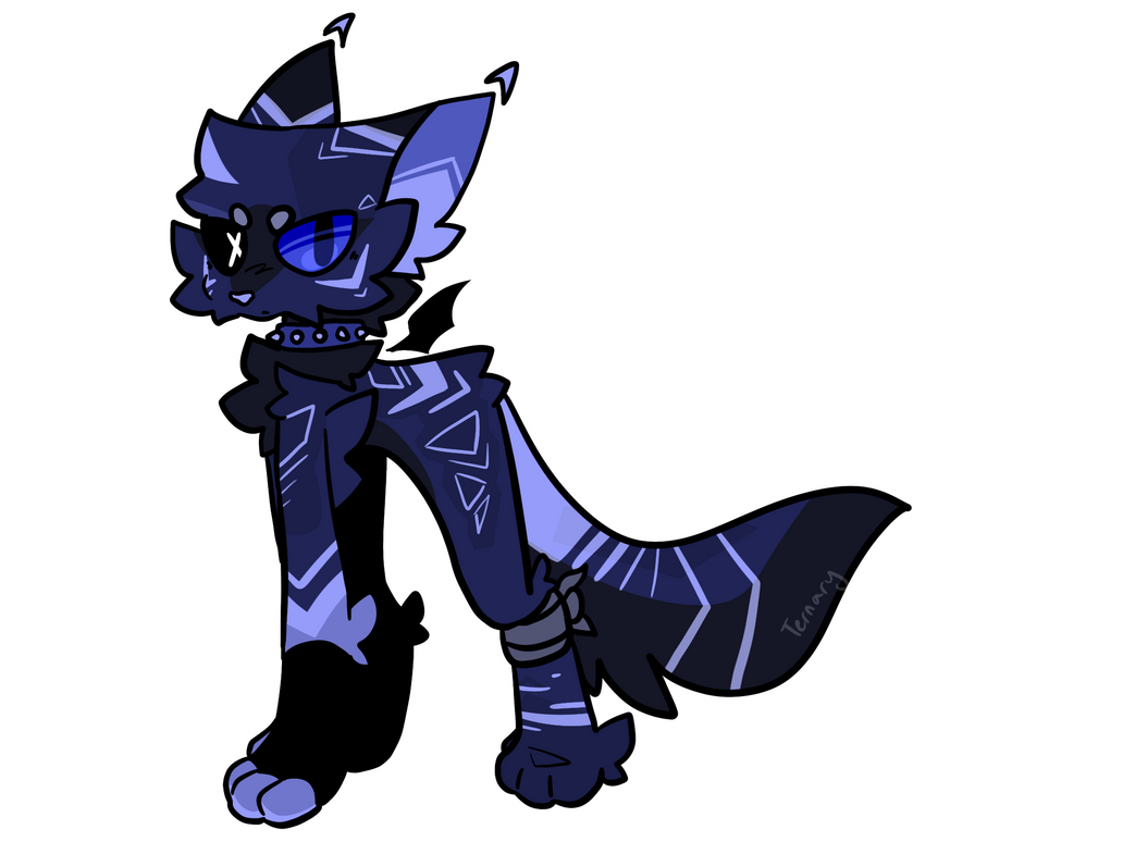 Emo Wolf Looking Thing Adopt By Ternaryartz On Deviantart