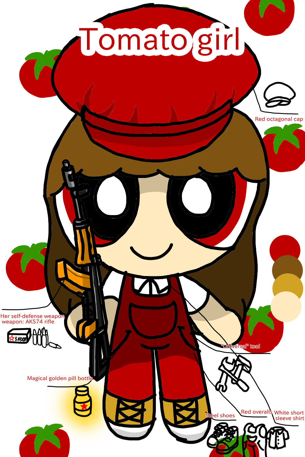 Tomato Girl By Tomatoes456 On Deviantart