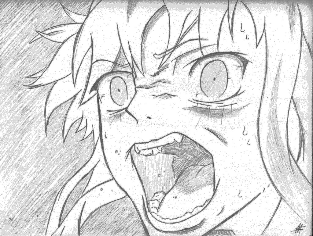 Yelling Anime Girl By Higginator On Deviantart