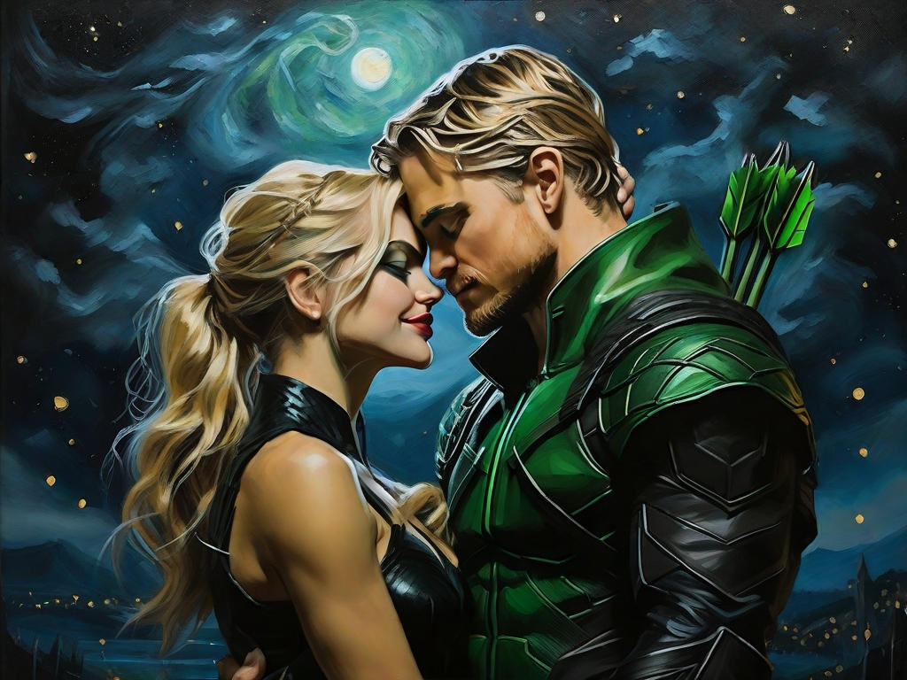 Black Canary And Green Arrow By Samedi013 On Deviantart