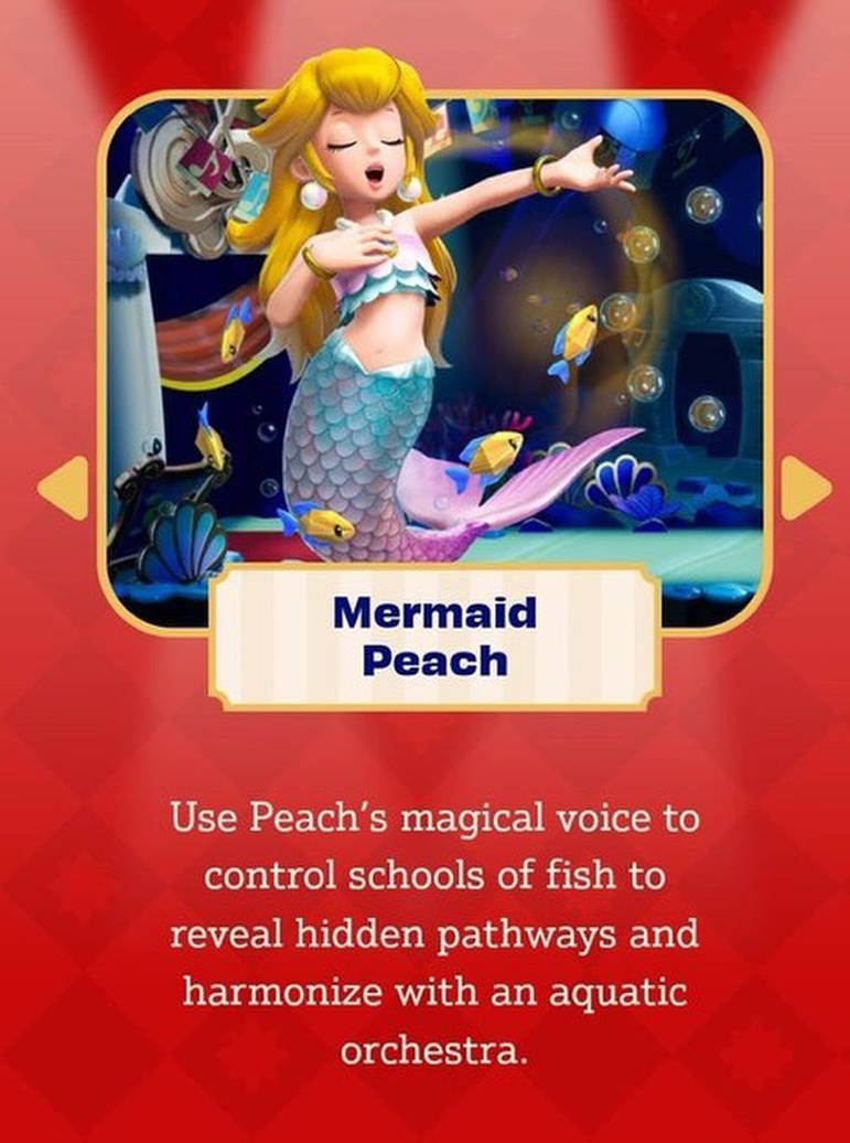 Princess Peach Showtime Mermaid Peach 1 By Dergamer0 On Deviantart