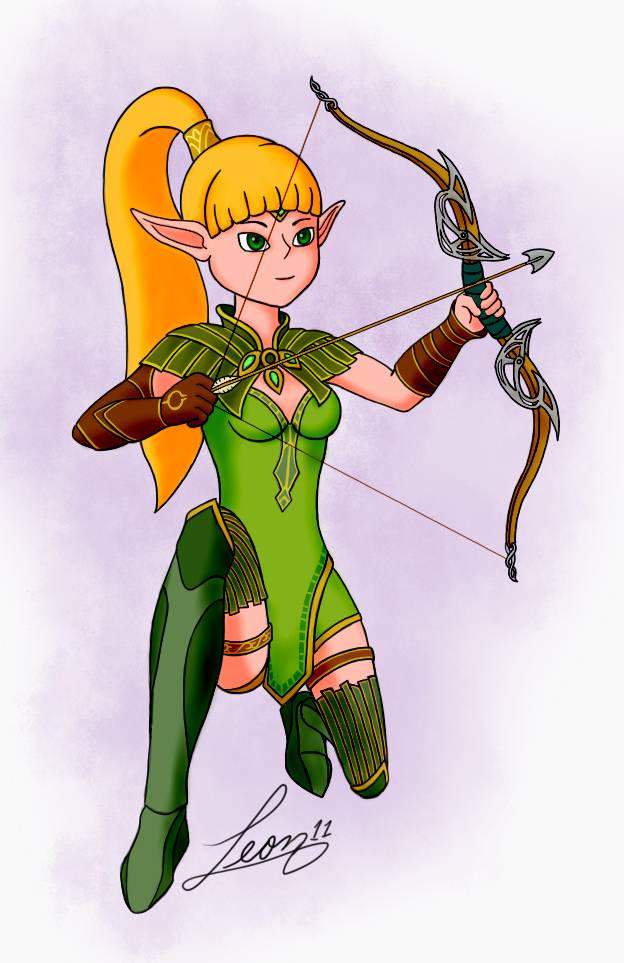 Liya Elf Dragon Nest By Leon11 Art On Deviantart