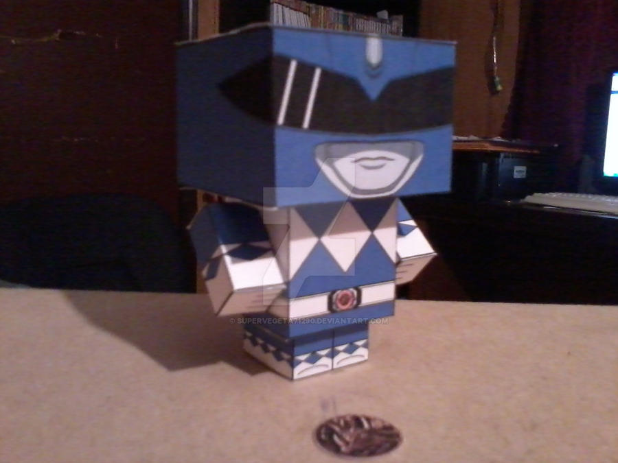 Blue Ranger Cubeecraft By Supervegeta71290 On Deviantart