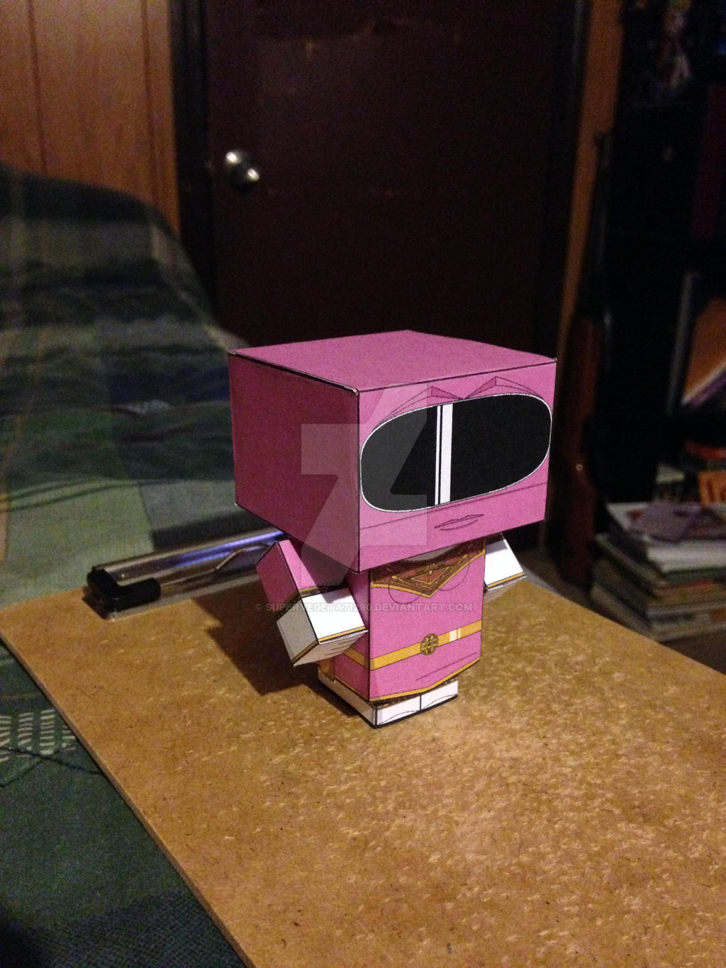 Pink Zeo Ranger Cubeecraft By Supervegeta71290 On Deviantart