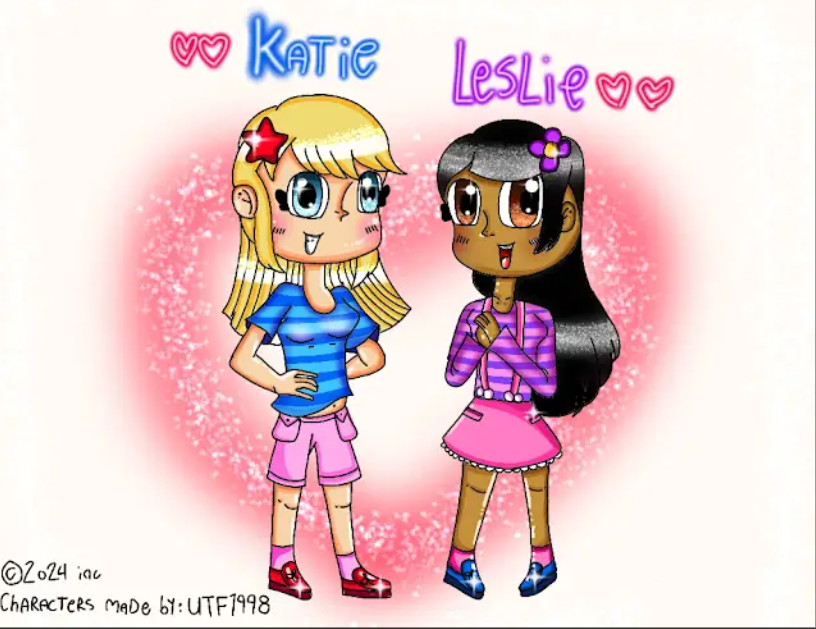 Katie And Leslie Fanart W By Brittanywalton28 On Deviantart