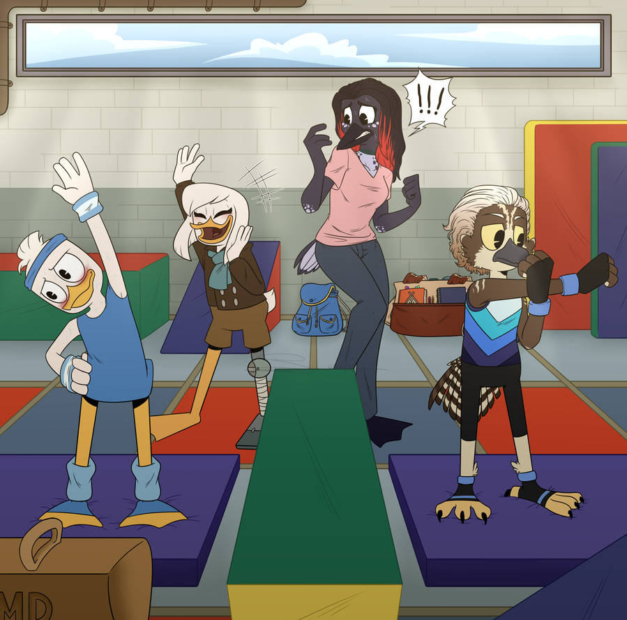 Commission Gymnastics By Tejedora On Deviantart