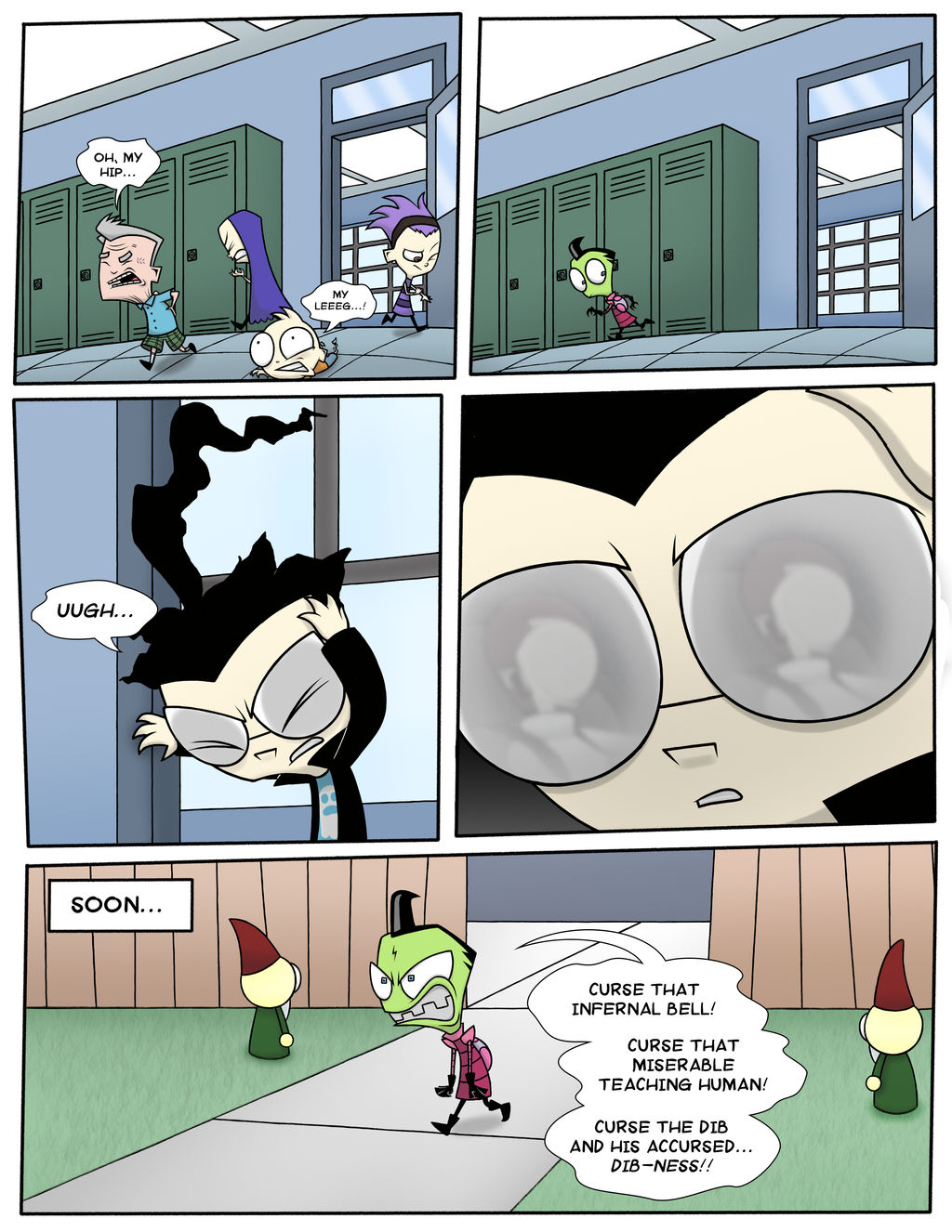 Invader Zim The Road To Nowhere Pg 14 By Deldiz On Deviantart