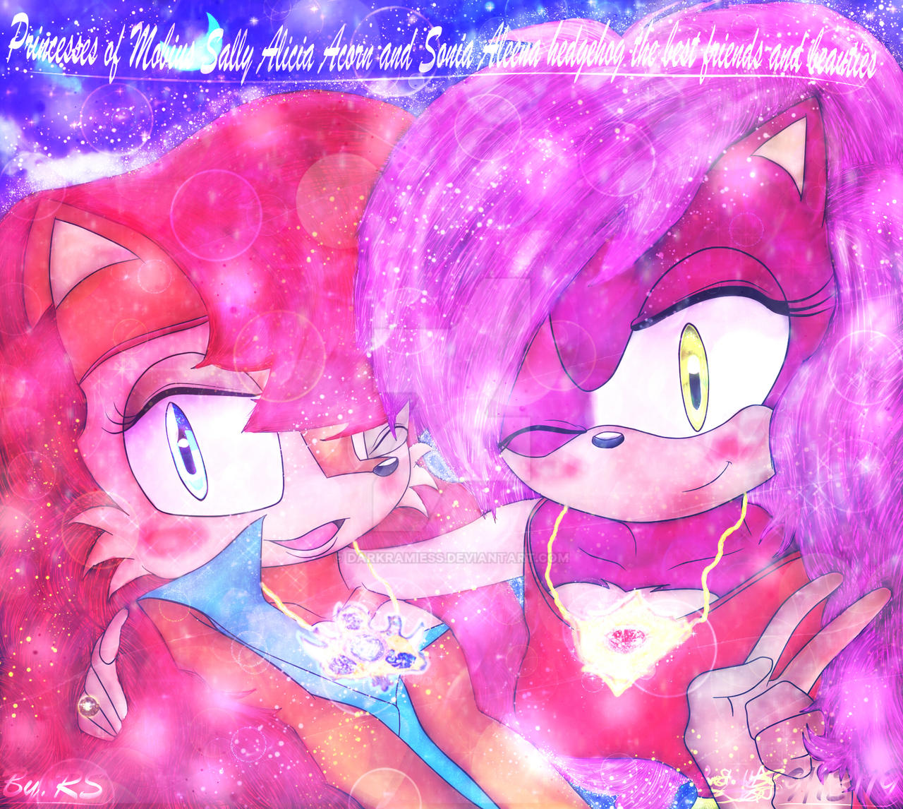 Sallyxsonia On Sonic Yuri Girls Deviantart