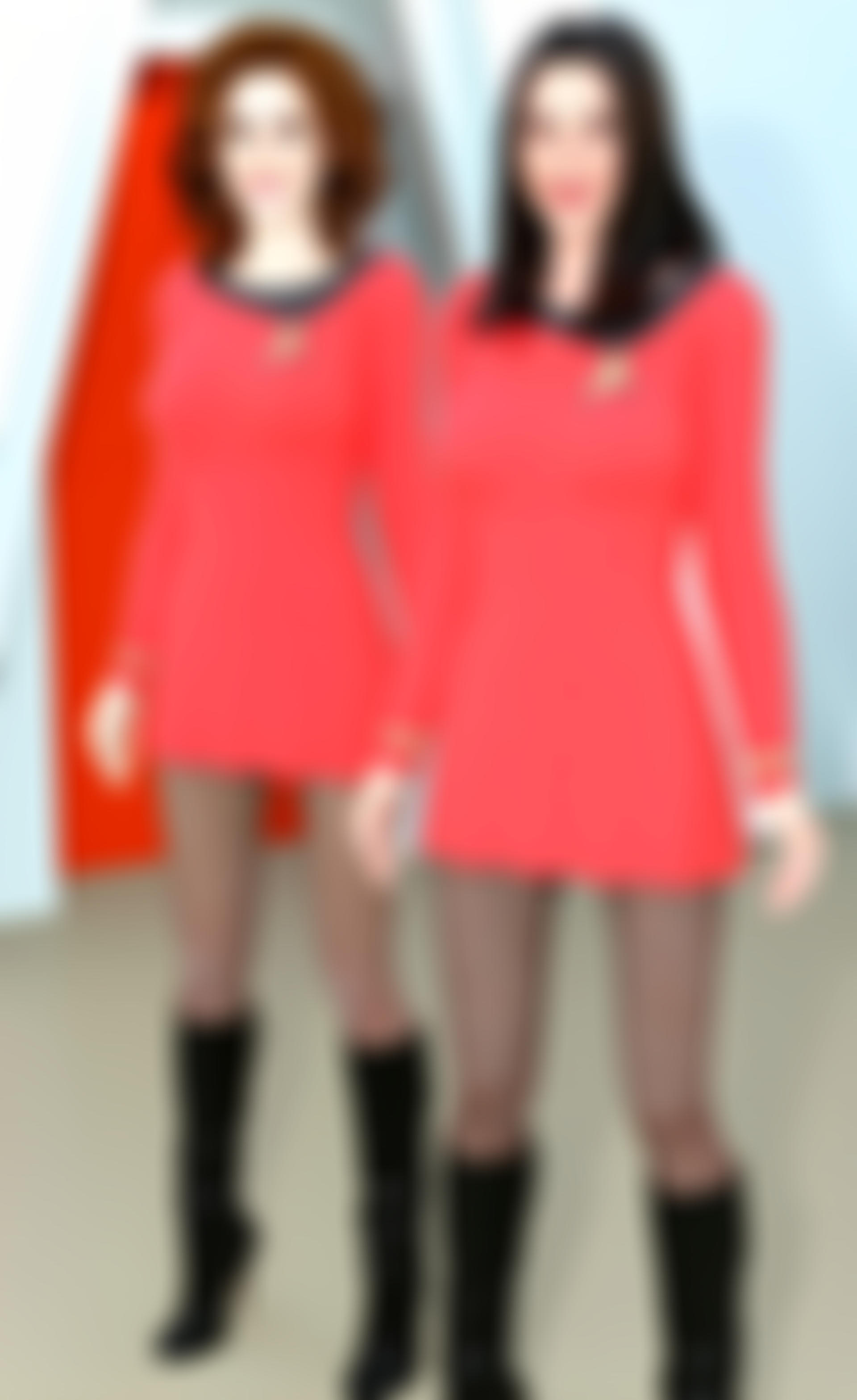 Sexy Starfleet Crew By Multiverse Nexus On Deviantart
