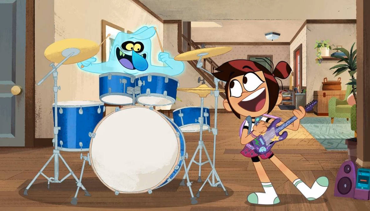 Scratch And Molly Playing The Instruments By Deaf Machbot On Deviantart