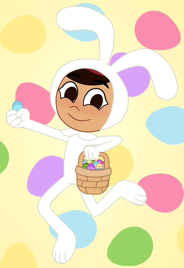 Molly Wears A Cute Easter Bunny Suit By Deaf Machbot On Deviantart