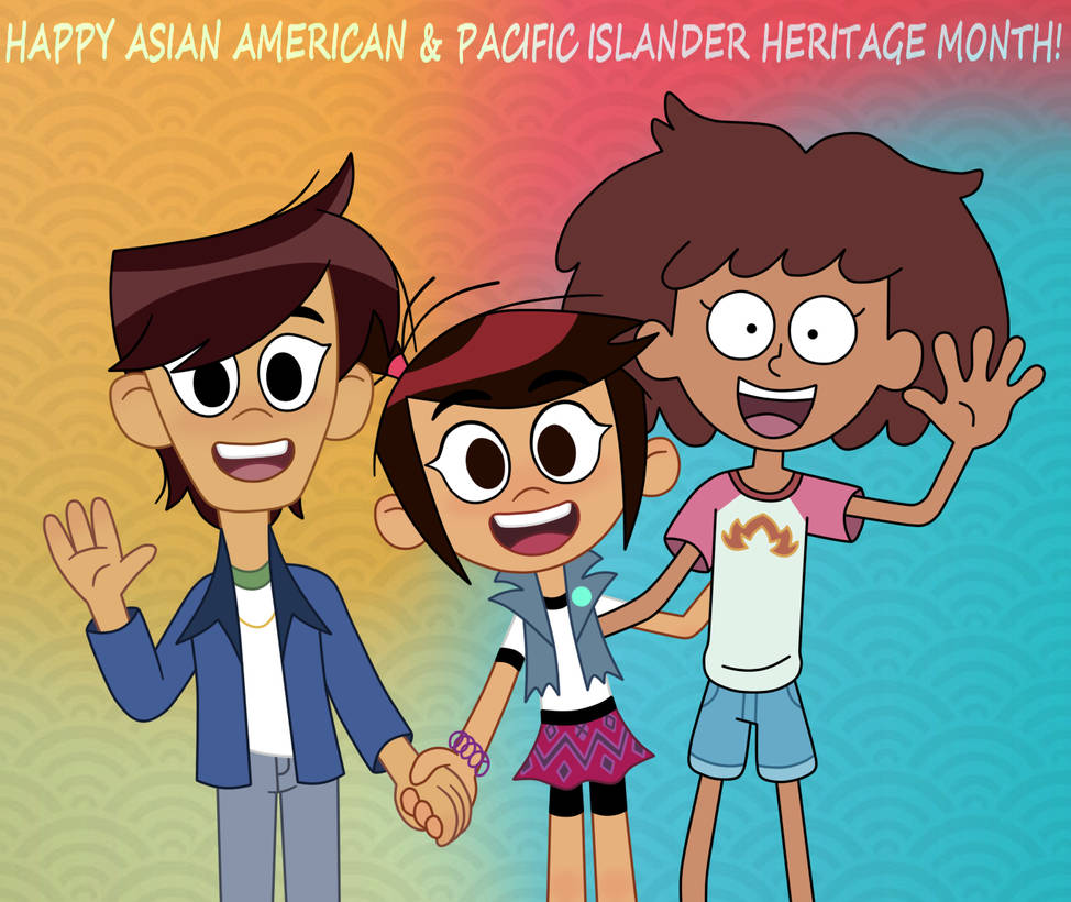 Ollie Molly And Anne In Asian American Heritage By Deaf Machbot On