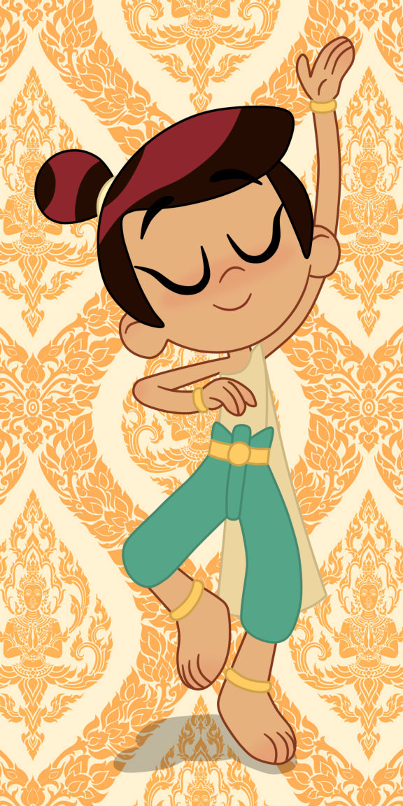 Molly Mcgee In Thai Traditional Dance By Deaf Machbot On Deviantart