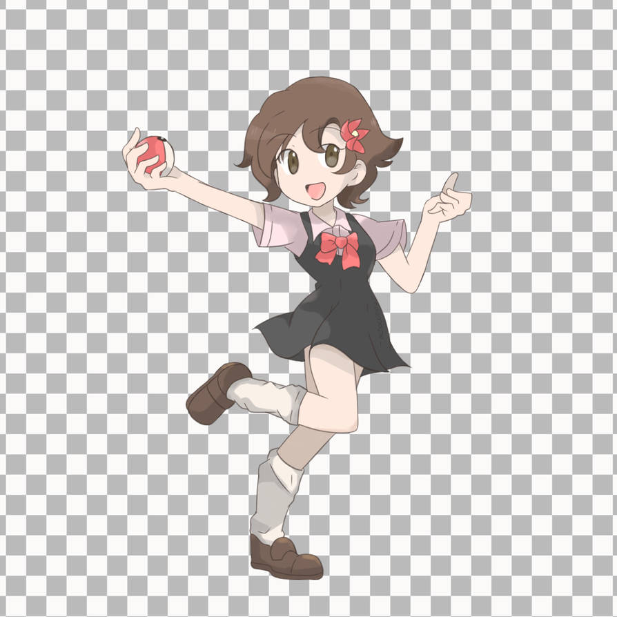Pokemon Remaster Hgss Lass By Chocomiru02 On Deviantart