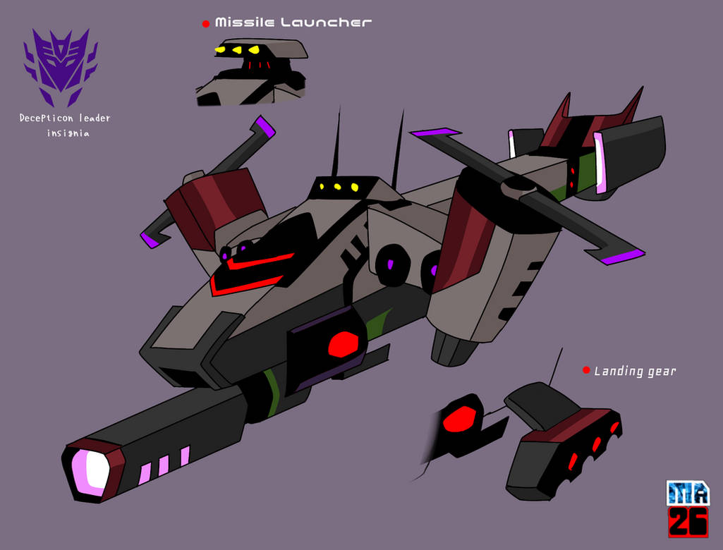 Tf Cf Megatron Vehicle Mode By Maxeralfa017 On Deviantart
