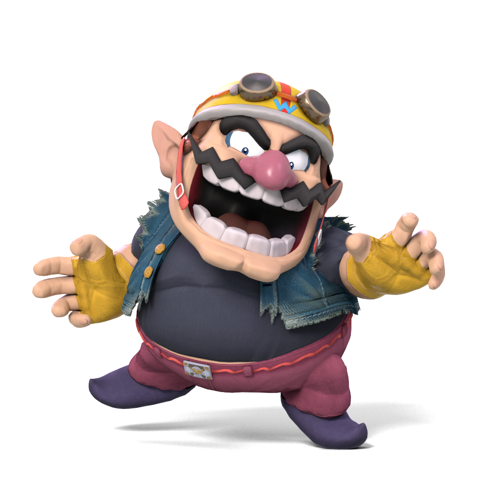 Wario Brawl Render Remake by unbecomingname on DeviantArt Wario Brawl Render Remake by unbecomingname on DeviantArt