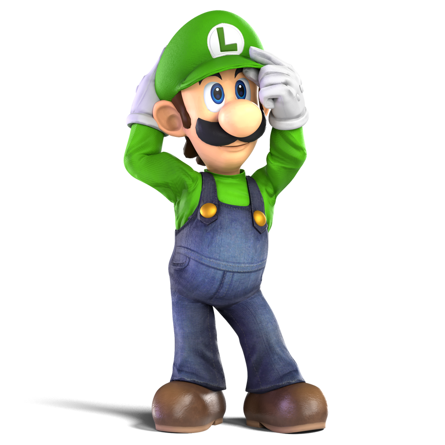 Luigi Brawl Render Remake by unbecomingname on DeviantArt Luigi Brawl Render Remake by unbecomingname on DeviantArt