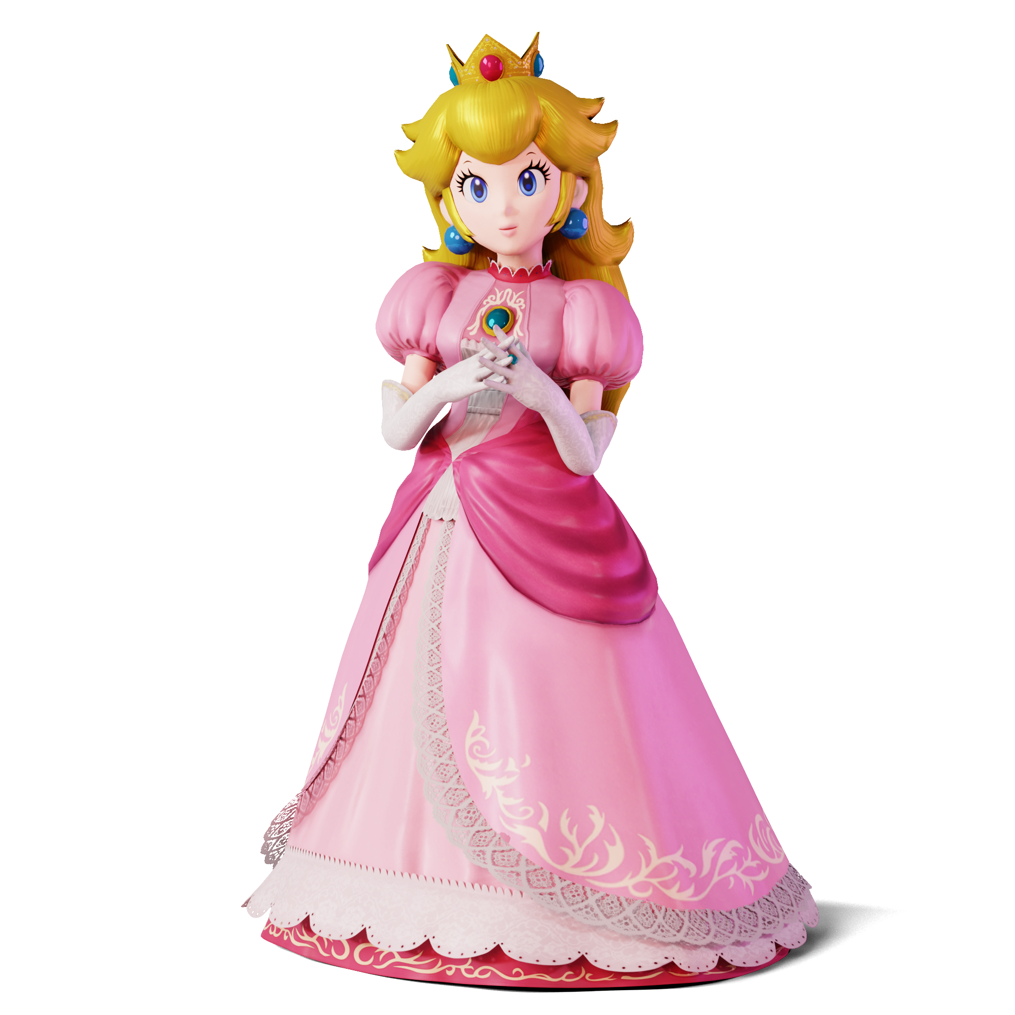 Peach Brawl Render Remake by unbecomingname on DeviantArt Peach Brawl Render Remake by unbecomingname on DeviantArt