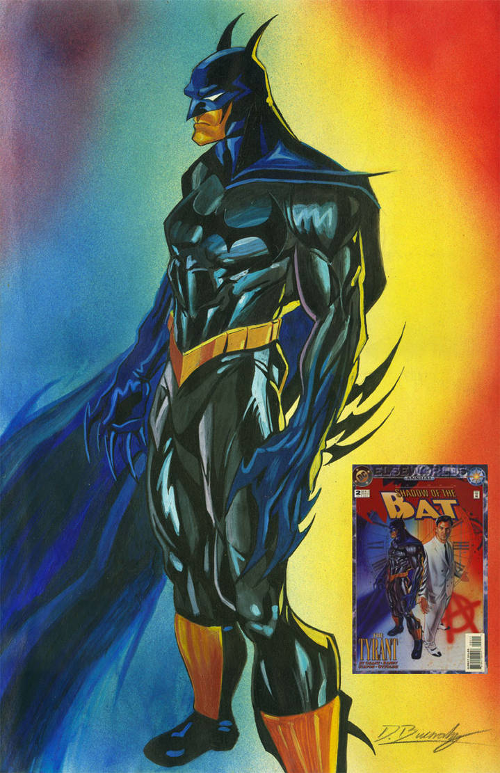Batman Rendition by hyperdex on DeviantArt