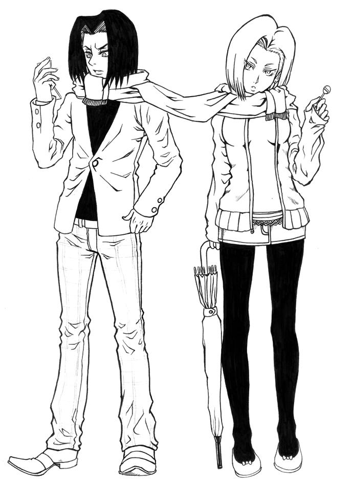 17 And 18 By Achrafuuu On DeviantArt 17-and-18-by-achrafuuu-on-deviantart
