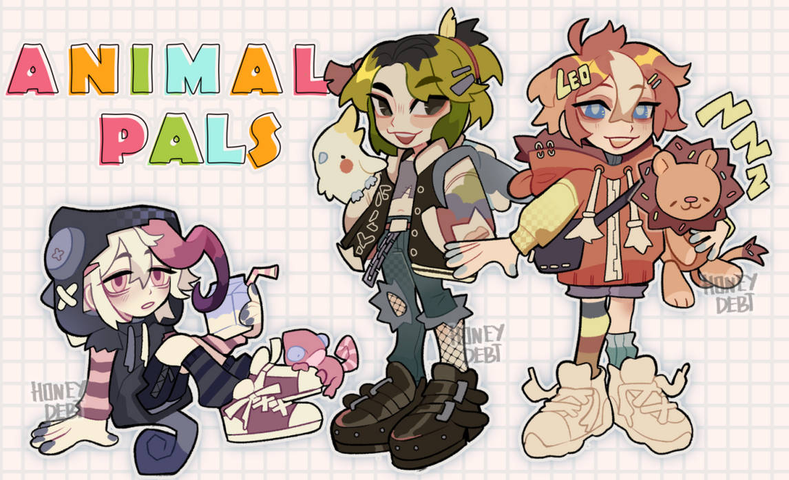 Adopt OTA Animal Companions Pt 4 closed By Honeydebt On DeviantArt adopt-ota-animal-companions-pt-4-closed-by-honeydebt-on-deviantart