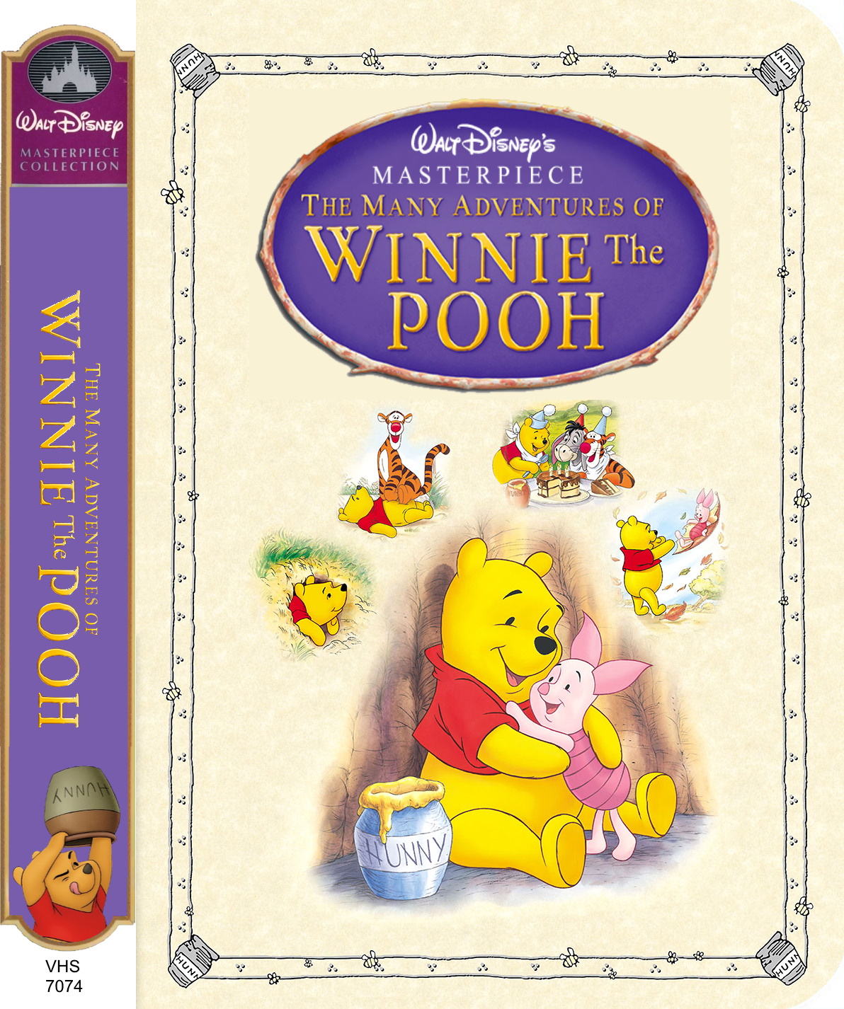 The Many Adventures Of Winnie The Pooh 1997 Vhs By Thecinemabuff93 On