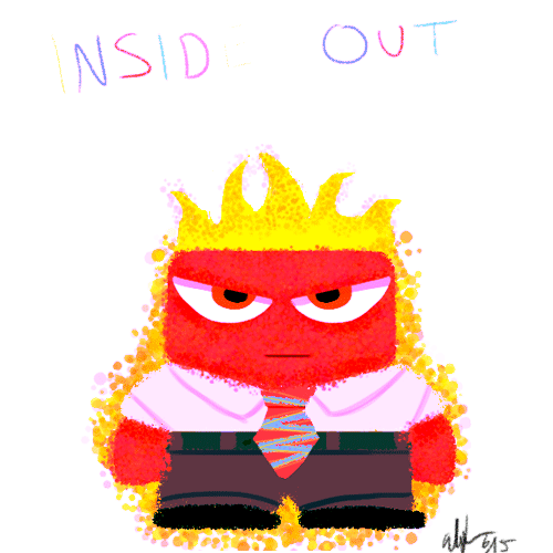 Inside Out Anger By Dnalexius On Deviantart