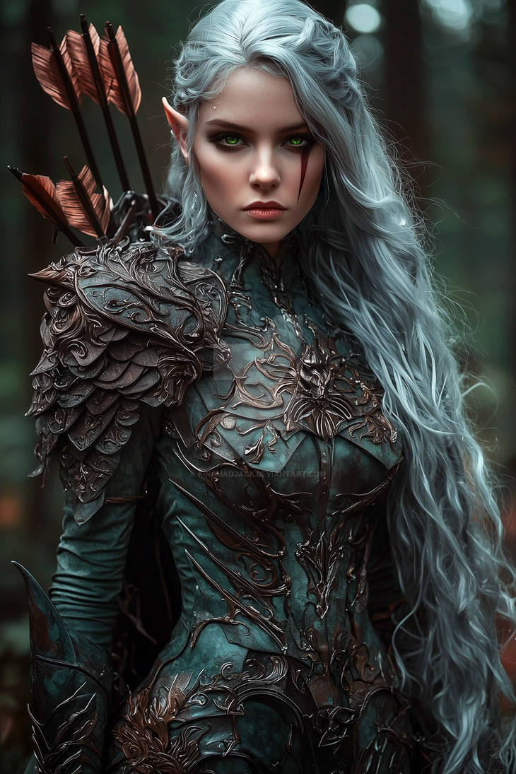 Elven Warrior 001 By Kingmadjack On Deviantart