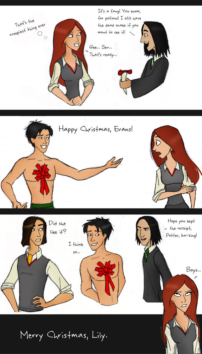 Happy Christmas, Evans by julvett on DeviantArt