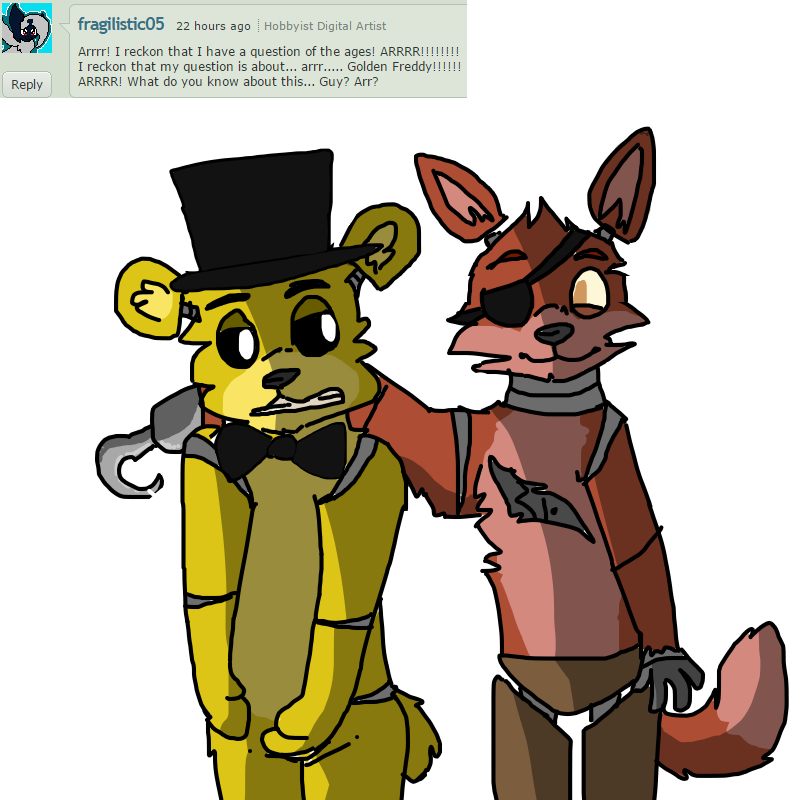 Ask 10- Goldie by Ask-FNAF-Foxy on DeviantArt Ask 10- Goldie by Ask-FNAF-Foxy on DeviantArt