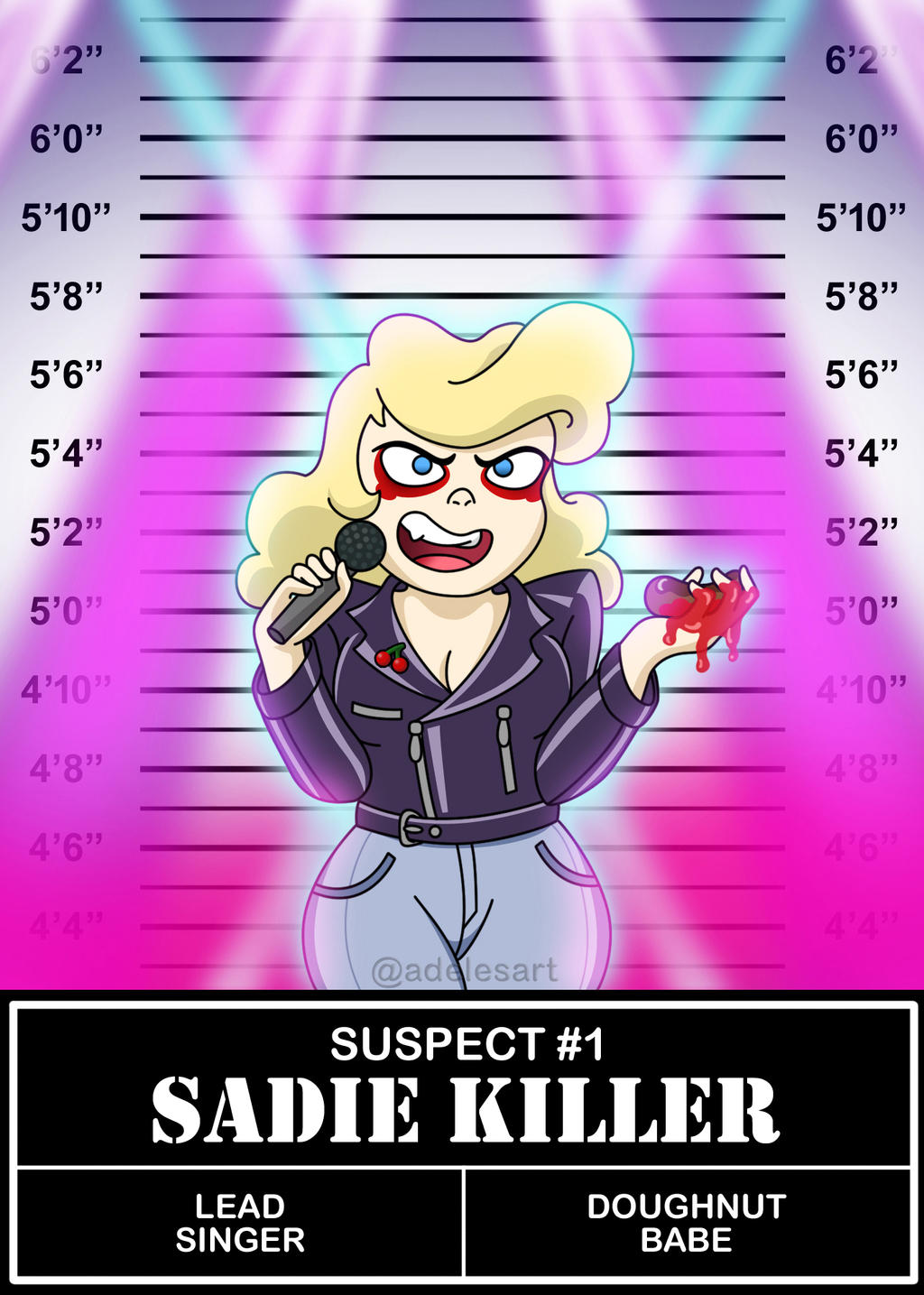 Sadie Killer Mug Shot By Adeles Art On Deviantart