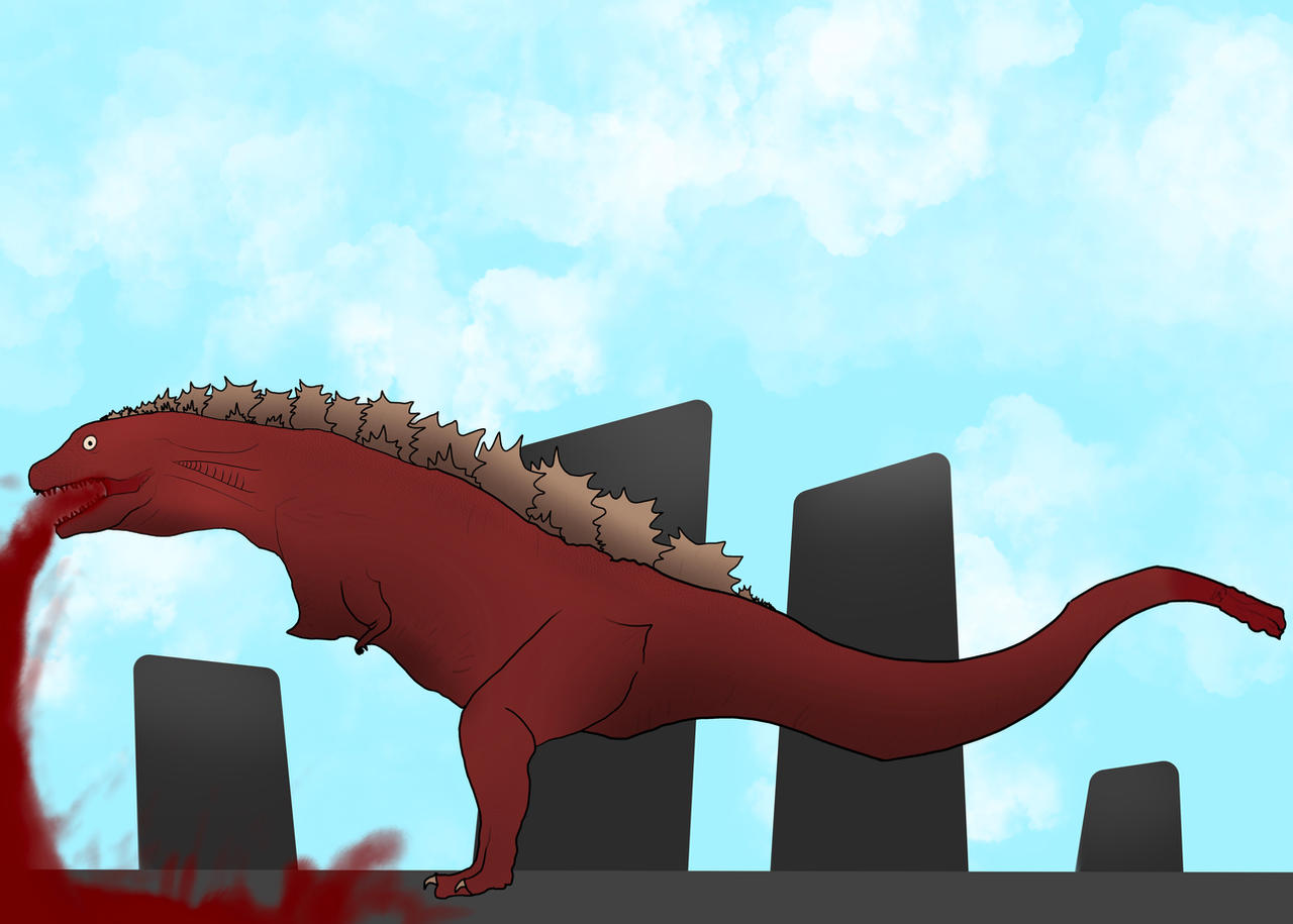 Shin godzilla, form 3 blood barf. by Pikminnen on DeviantArt Shin godzilla, form 3 blood barf. by Pikminnen on DeviantArt