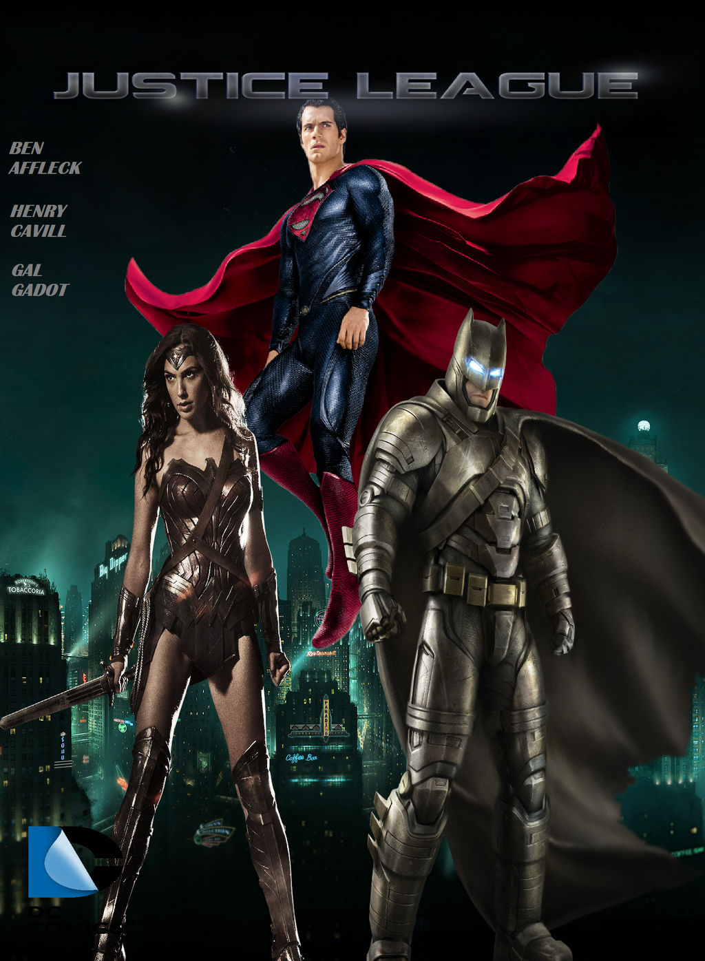 Justice League (Fan made Poster) by TheSuperiorBat on DeviantArt Justice League (Fan made Poster) by TheSuperiorBat on DeviantArt